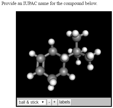 SOLVED: 'Provide an IUPAC name for the compound below: Provide an IUPAC ...