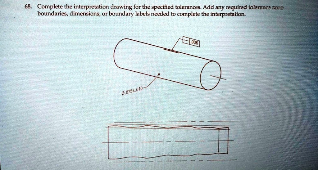 SOLVED: This question is about geometric dimensioning and tolerance ...