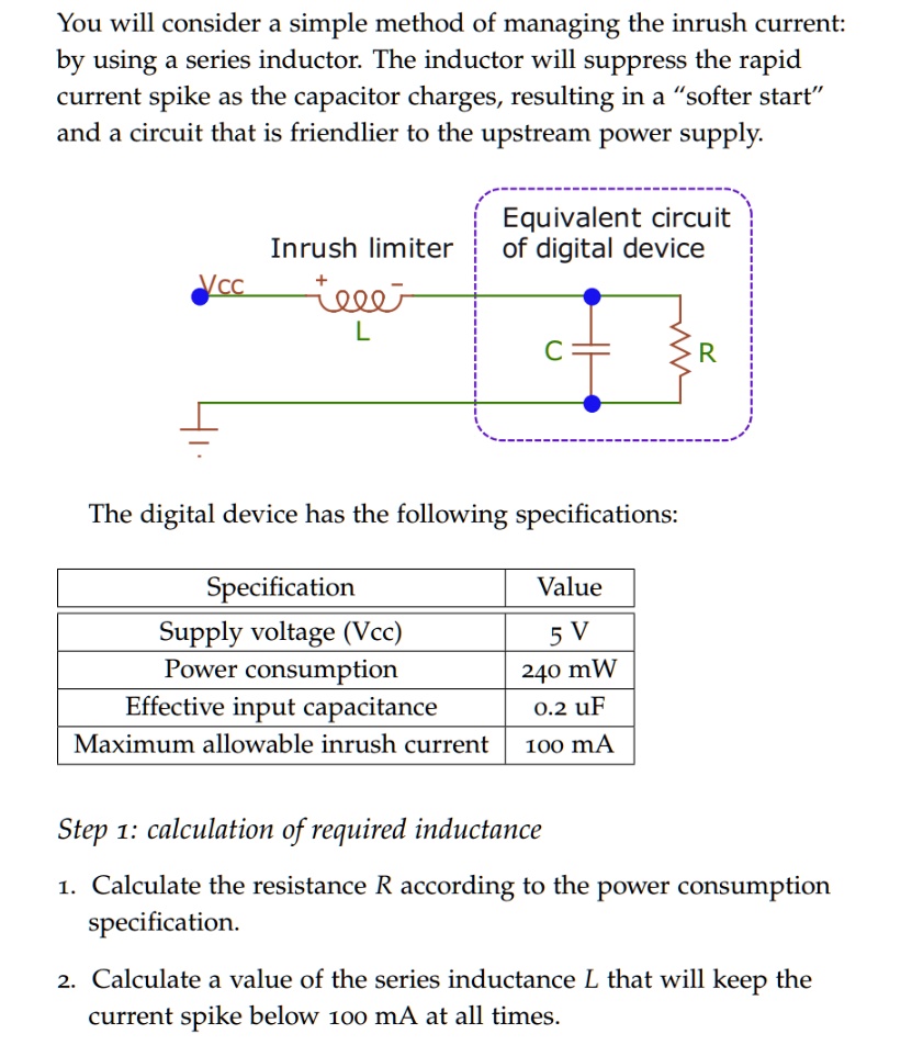 Calculate Inductor Inrush Current At Amelie Woolley Blog