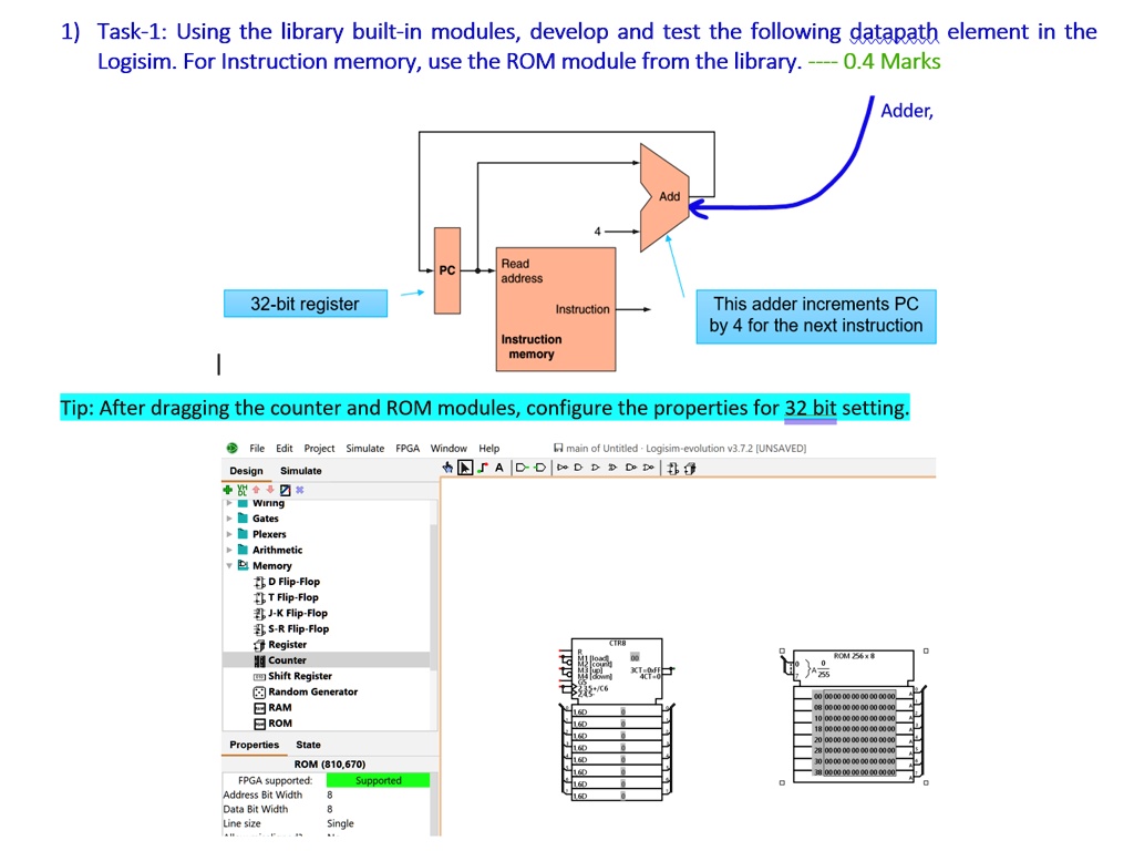 task 1 using the library built in modules develop and test the ...