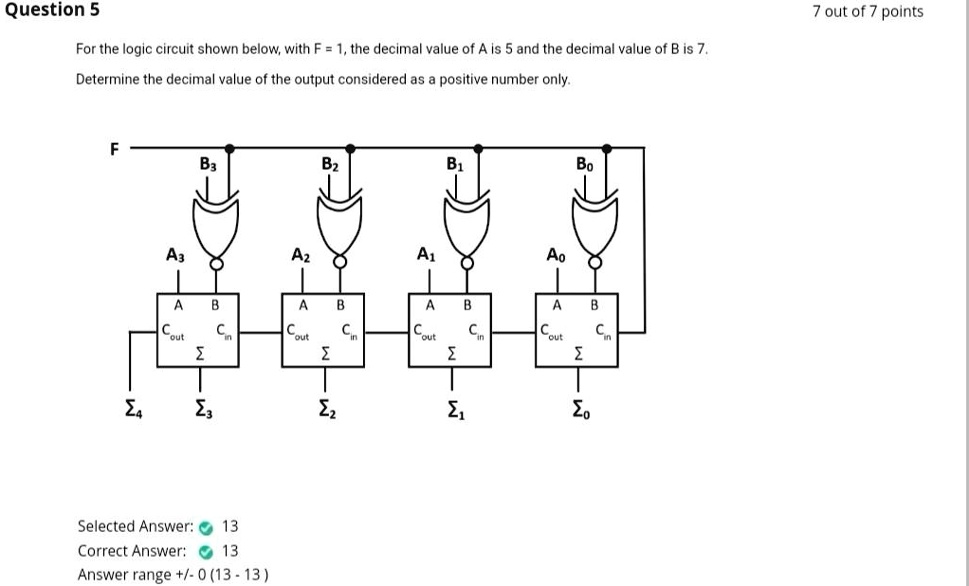 Solved Can You Please Show Me The Steps To Solve This Problem Question 5 7 Out Of 7 Points For 0222