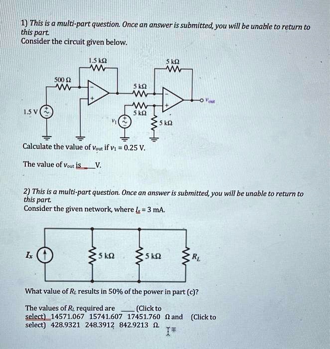 VIDEO solution: This is a multi-part question: Once an answer is submitted, you will be unable ...