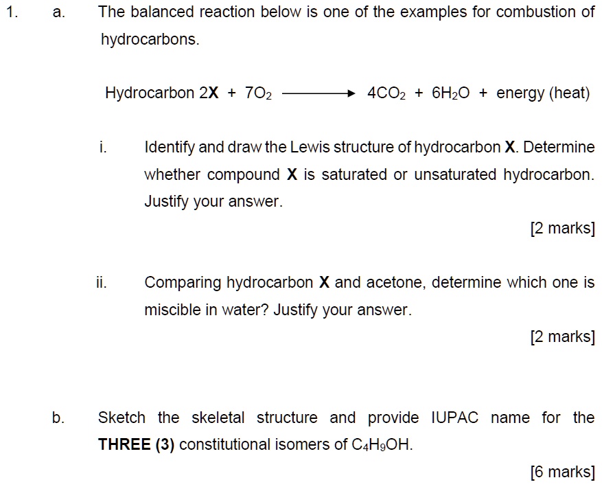 SOLVED: The balanced reaction below is one of the examples for ...