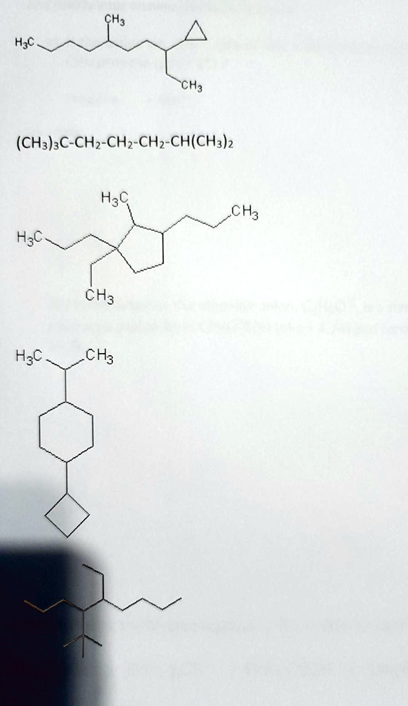SOLVED: Give the systematic IUPAC name of the following compounds? CH ...