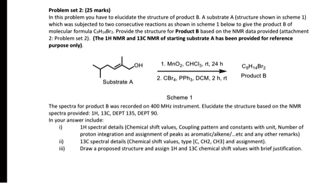 SOLVED: Problem set 2: (25 marks) this problem vou have elucidate the ...