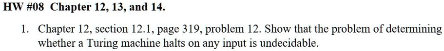 SOLVED: HW#08 Chapter 12, 13, and 14. 1. Chapter 12, section 12.1, page ...