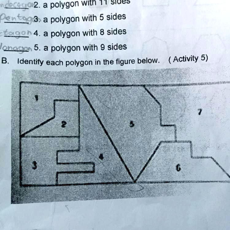 VIDEO solution: B. Identify each polygon in the figure below. (Activity ...