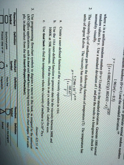 SOLVED: Symbol Flowchart 310 2 Process step or se Start/end point ...