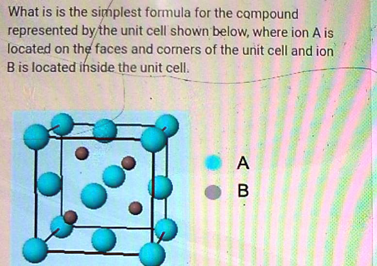 what is is the simplest formula for the compound represented by the ...
