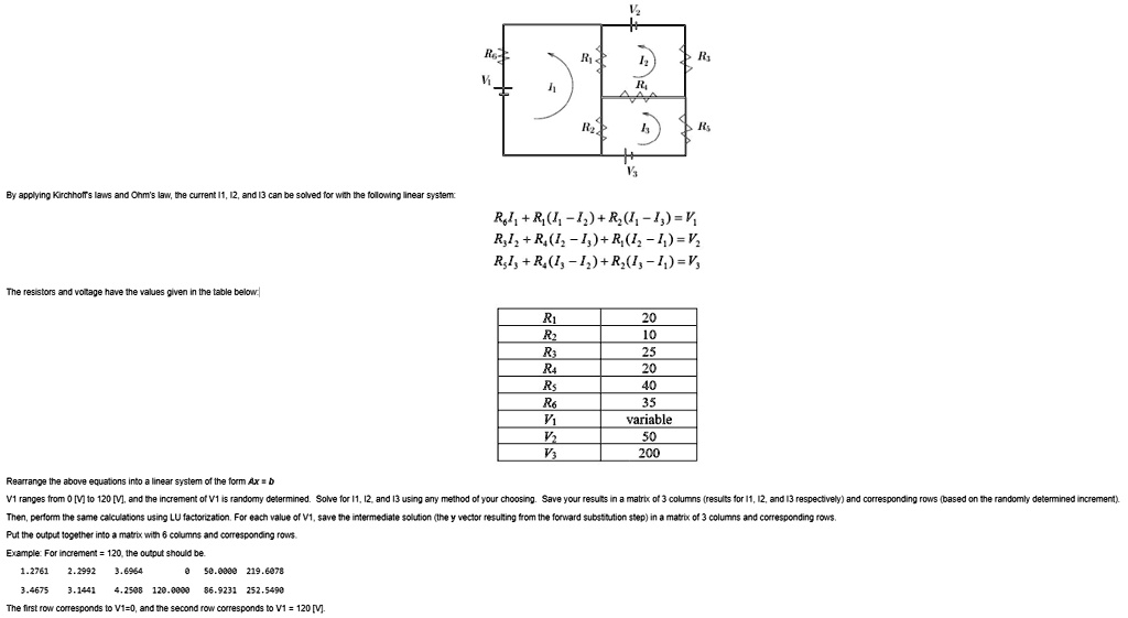 SOLVED: Can someone please help me? I understand the math for Kirchhoff's and Ohm's law, but I ...