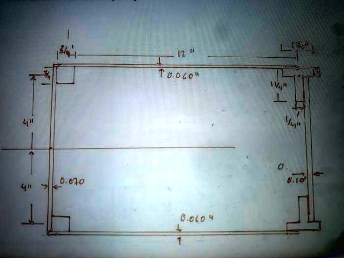 A cross section of the wing of an aircraft is represented in figure 2 ...