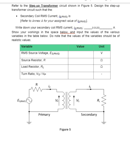 VIDEO solution: Refer to the Step-up Transformer circuit shown in ...