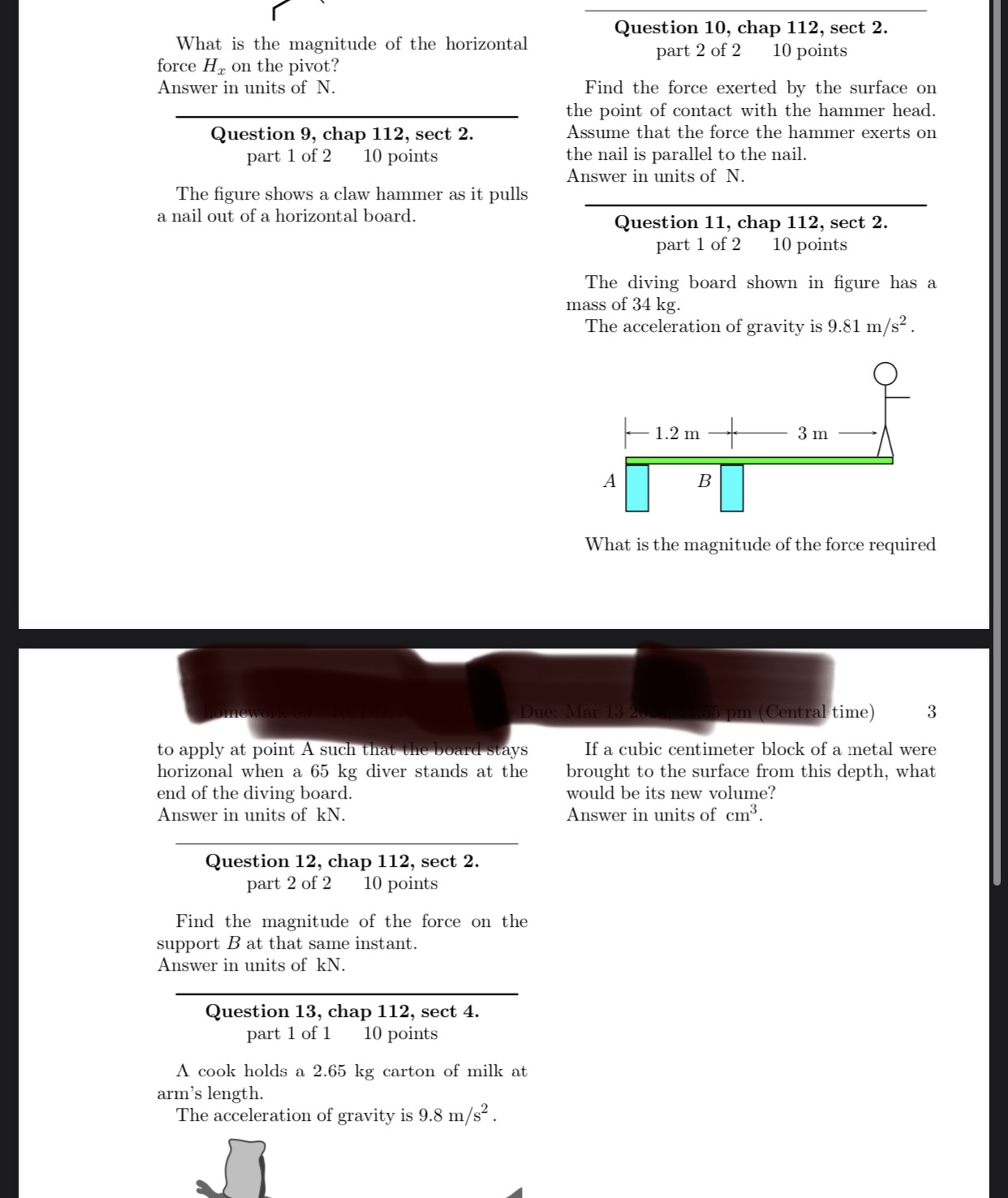 SOLVED: Questions are in image I uploaded . I need help with all please