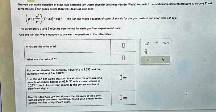 SOLVED: Texts: Temperature T for gases is better than the Ideal Gas Law does. Gas constant and ...
