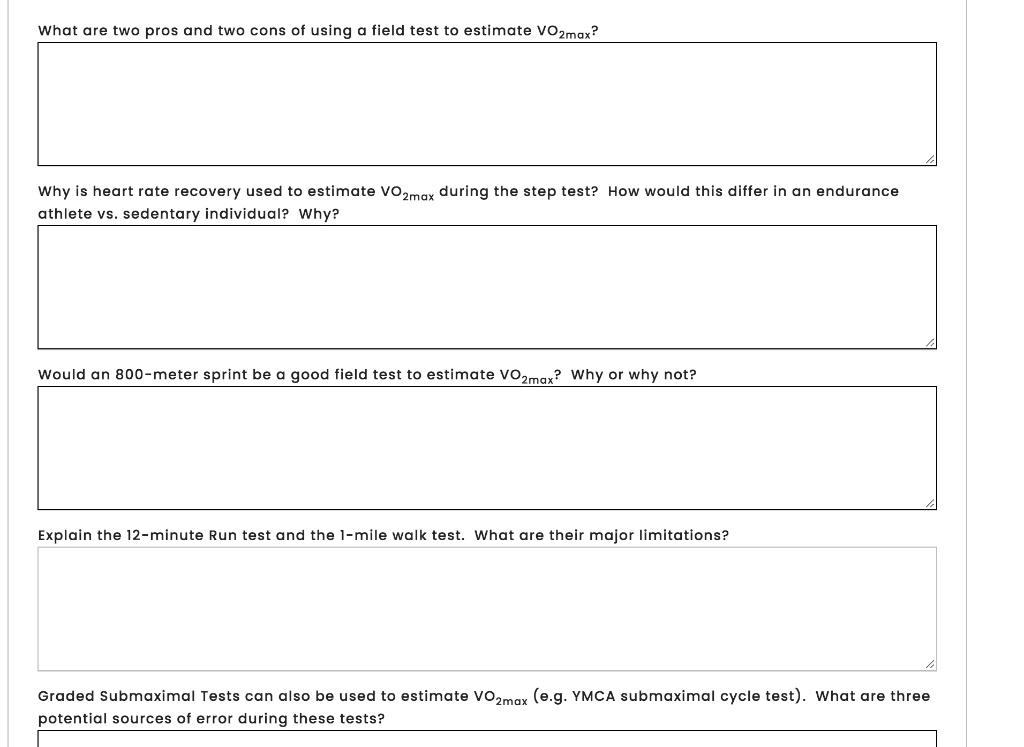 Solved What Are Two Pros And Two Cons Of Using A Field Test To