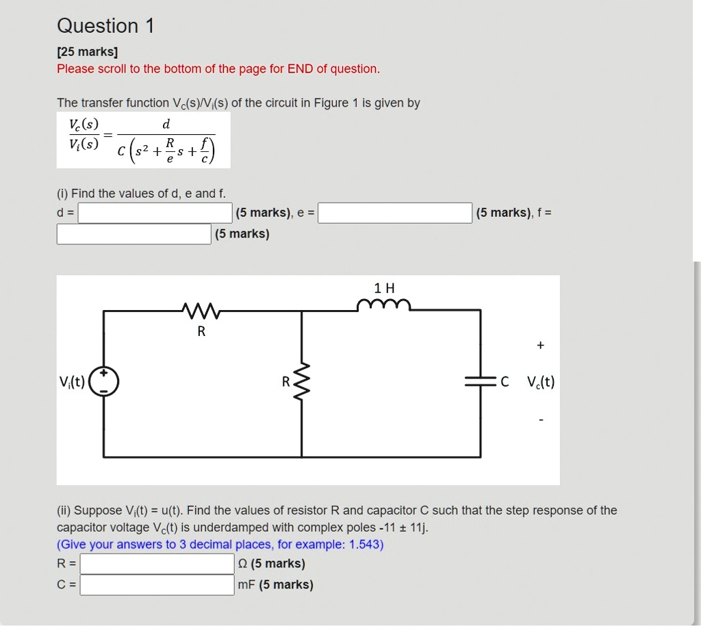 SOLVED: [25 marks] Please scroll to the bottom of the page for END of question The transfer ...