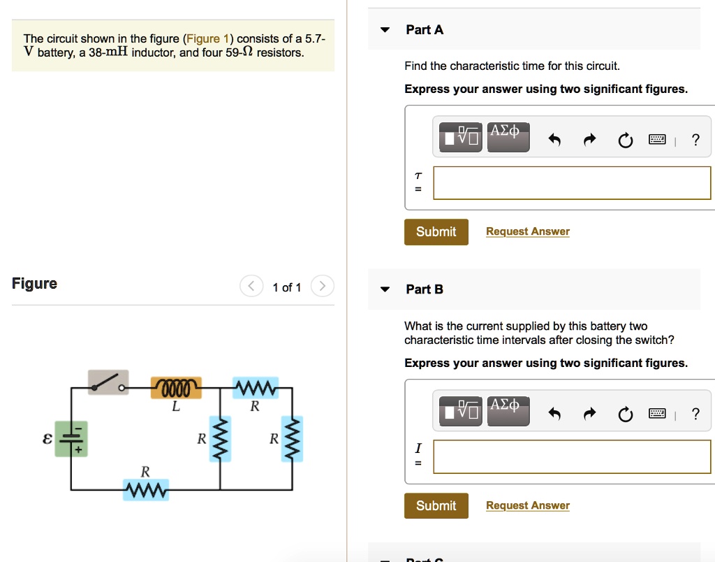 Part AThe circuit shown in the figure (Figure consist… - SolvedLib