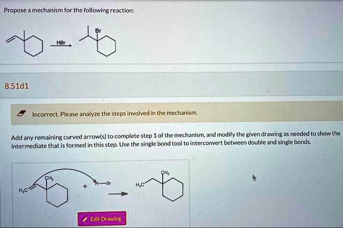 SOLVED: Please highlight the correct answer. Thnak you! Propose mechanism for the following ...