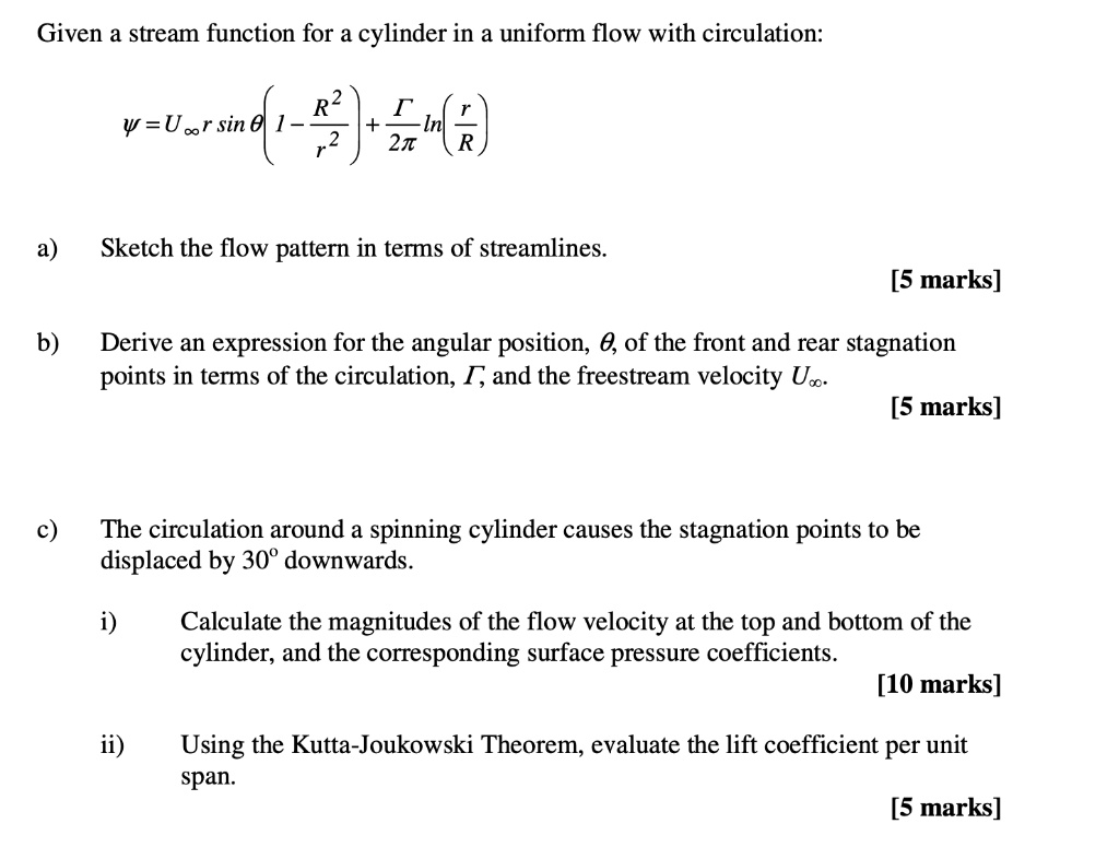 SOLVED: Please answer all parts. Thank you so much. Given a stream ...