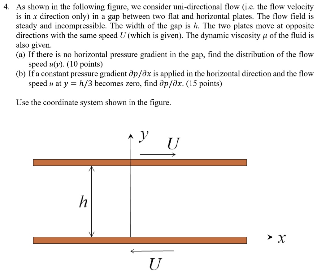 4 as shown in the following figure we consider uni directional flow ie ...