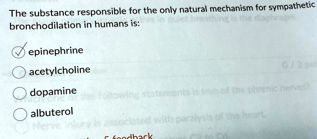 the substance responsible for the only natural mechanism for ...