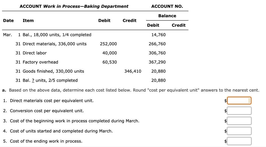 SOLVED: a. Based on the above data, determine each cost listed below ...