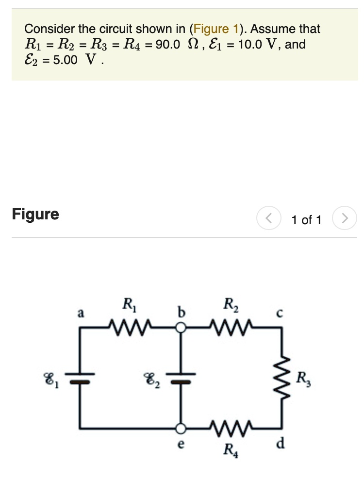 SOLVED: Consider the circuit shown in (Figure 1). Assume that R1 = Rz ...