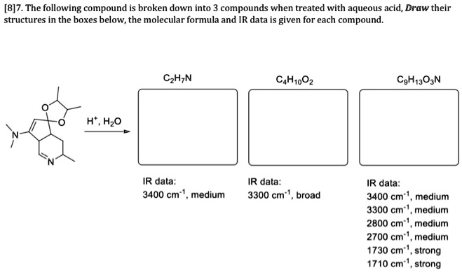 [GET ANSWER] 87 the following compound is broken down into compounds ...