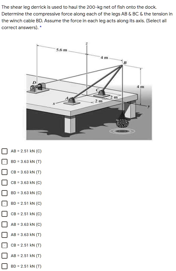 the shear leg derrick is used to haul the 2o0 kg net of fish onto the ...