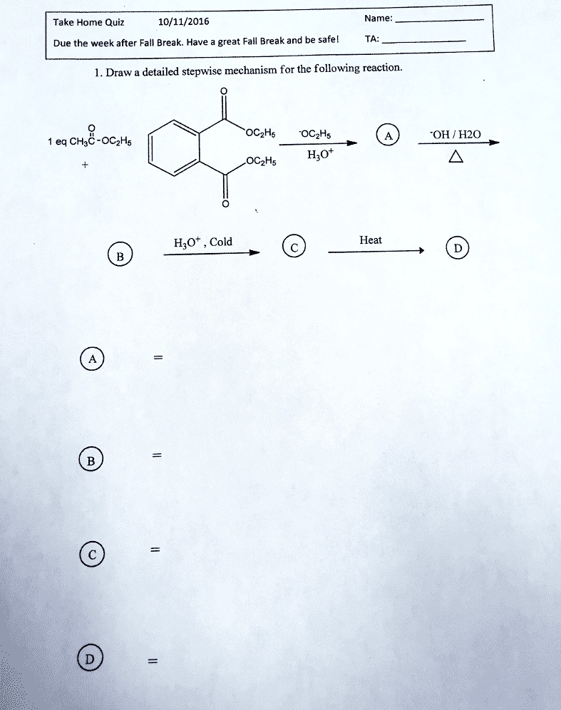 SOLVED: ' Draw a detailed stepwise mechanism for the following reaction. SOLVED: ' Draw a detailed stepwise mechanism for the following reaction.