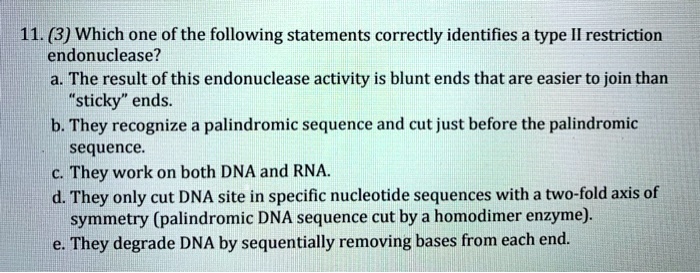 SOLVED: 11.(3) Which one of the following statements correctly ...
