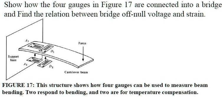SOLVED: Show how the four gauges in Figure 17 are connected into a ...