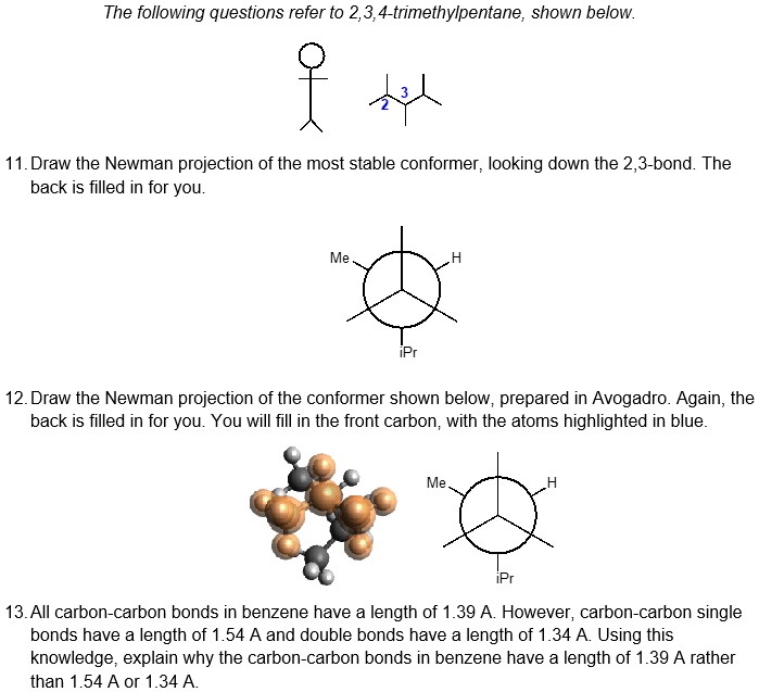 SOLVED:The following questions refer to 2,3,4-trimethylpentane, shown ...