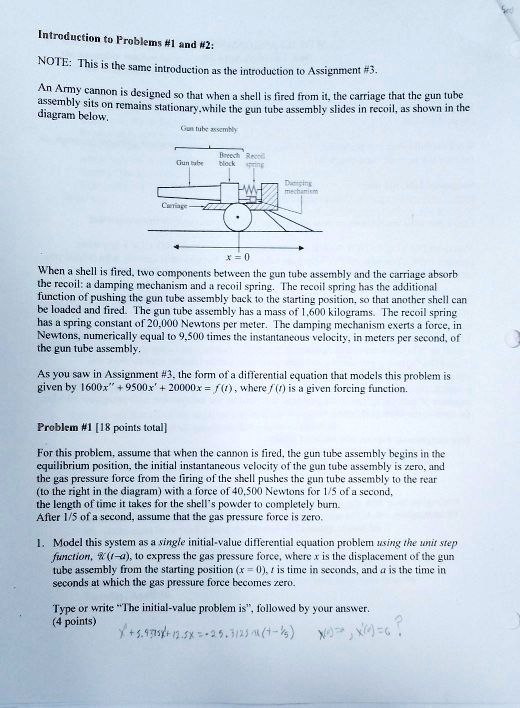 SOLVED: What is the initial-value problem suppose to look like?? Please ...