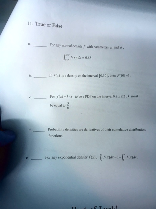 SOLVED: For any normal density With prametcrs f()a = 0.68 IC f(x) is a ...