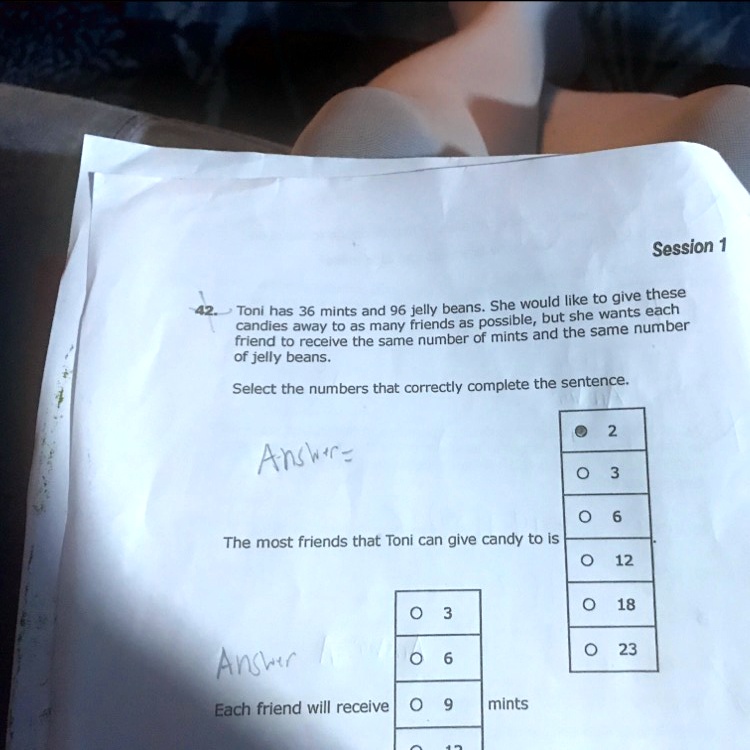 SOLVED: How to solve this problem Session 1 I would like to give these ...