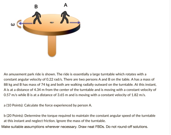 ? B A - An amusement park ride is shown. The ride is essentially a ...