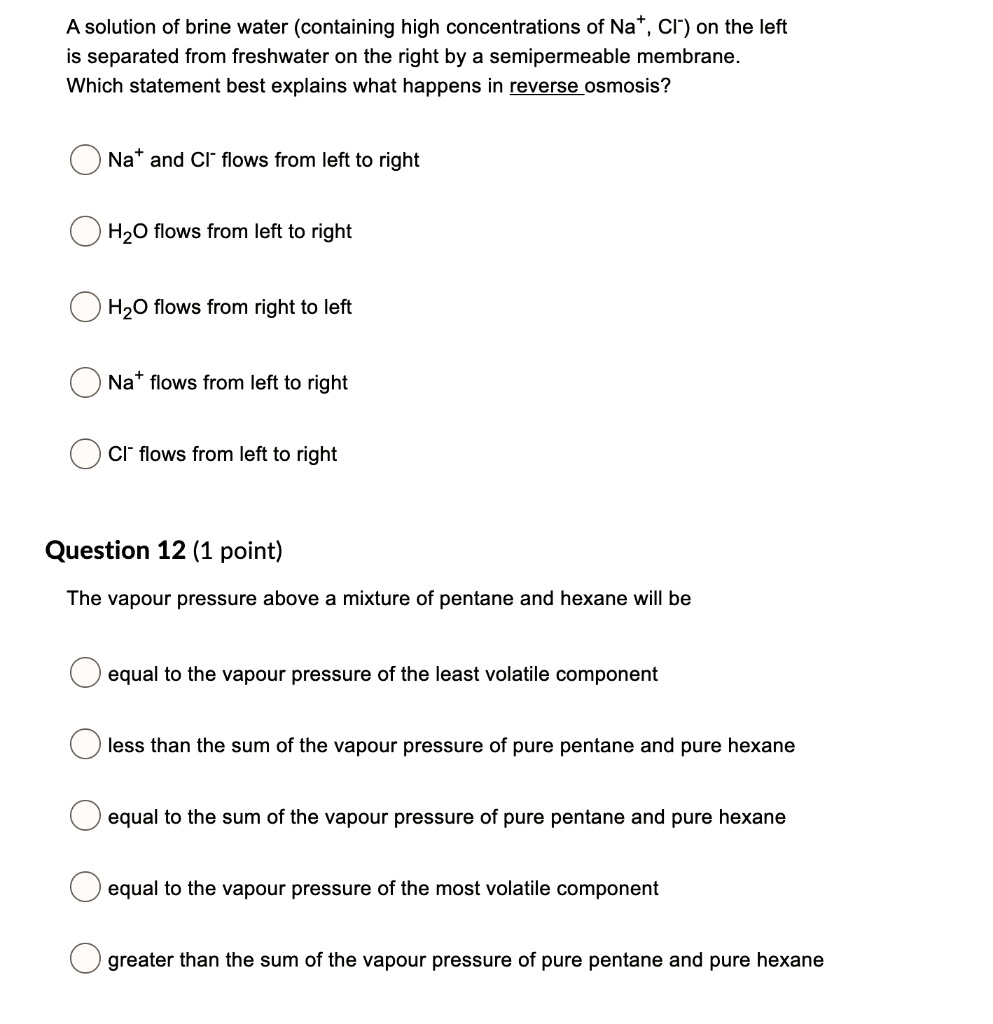 a solution of brine water containing high concentrations of na cl on ...
