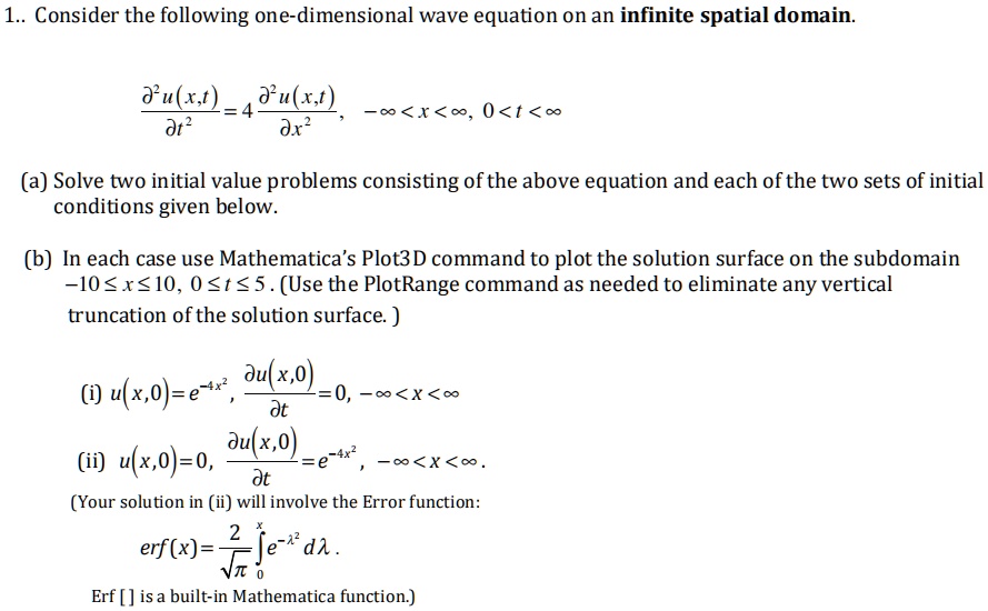 One Dimensional Wave Equation