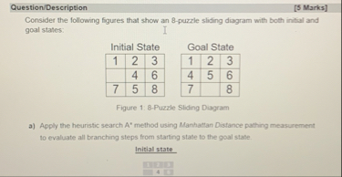 SOLVED: Question/Description [5 Marks] Consider the following figures ...