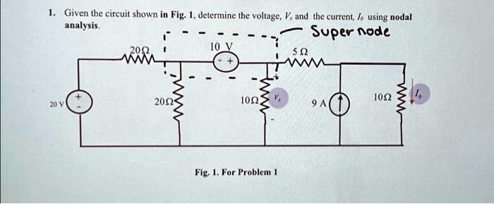 SOLVED: Texts: Solve by finding i1, i2, i3, i4, i5, and io first. Then find the current going in ...
