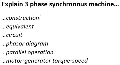 SOLVED: Please explain in detail for all thee topics. Explain 3 phase ...