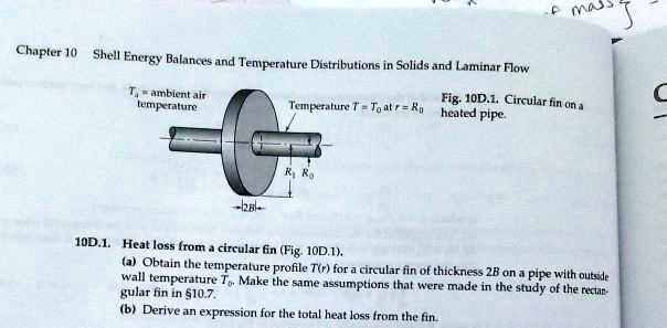 Chapter 10 Shell Energy Balances and Temperature Distributions in ...