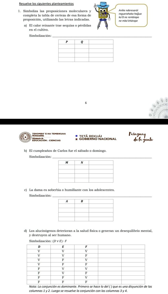 SOLVED: Ayudenme con esta tarea xfaa Resuelve [siqulentes ...