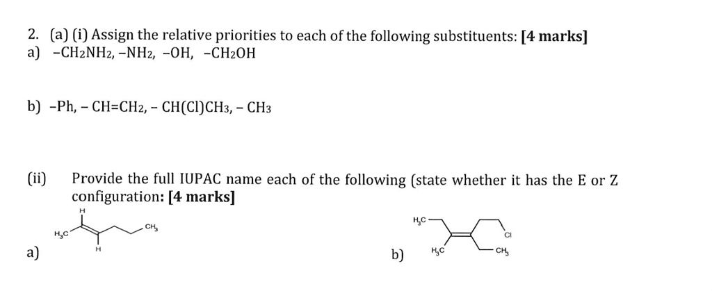 SOLVED: This is my question. (a) (i) Assign the relative priorities to ...