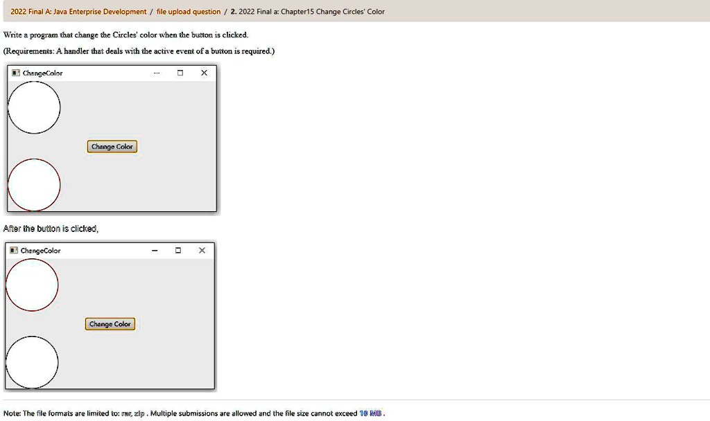 Solved Using Javafx 2022 Final A Java Enterprise Development File Upload Question 2 2022