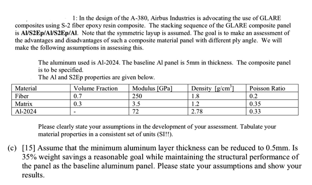 SOLVED: In the design of the A-380, Airbus Industries is advocating the ...