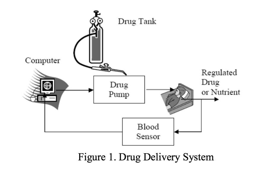 Solved Given The Schematic Of A Drug Delivery System In Figure 1 Draw