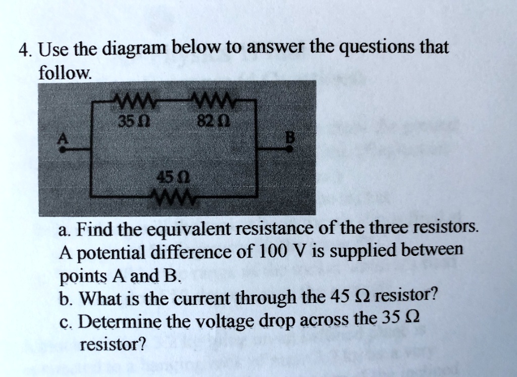 SOLVED: 4. Use the diagram below to answer the questions that follow ...