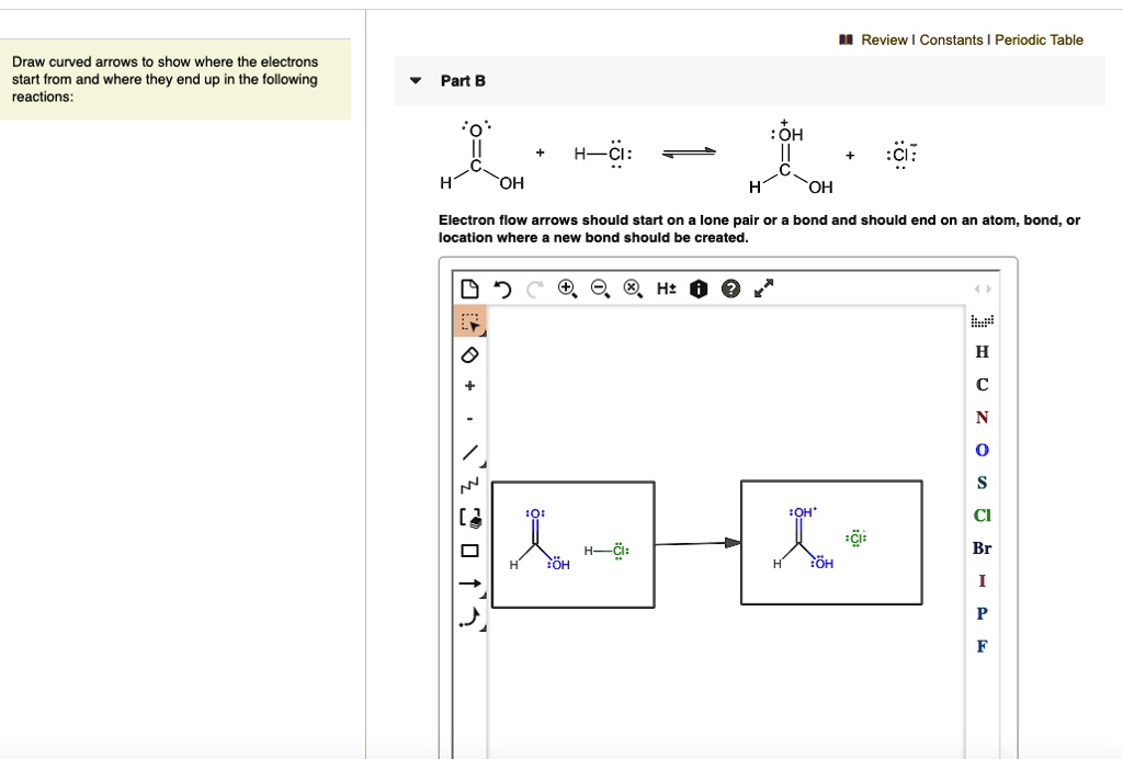 review constants periodic table draw curved arrows to show where the ...
